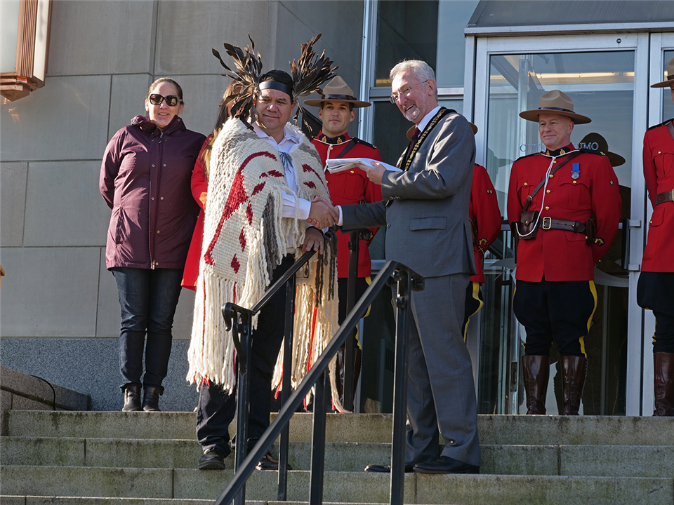 Raising a flag for reconciliation | City of Nanaimo