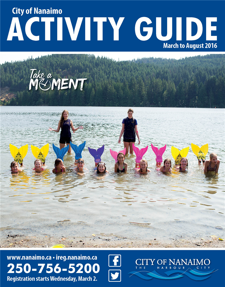 Spring and Summer Activity Guide arriving next week | City of Nanaimo