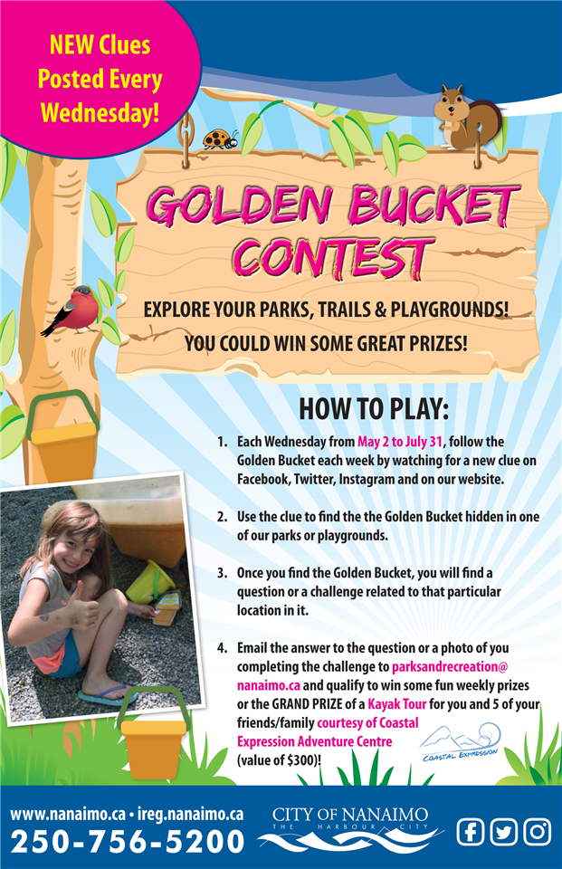 Find the Golden Bucket in Your Local Parks | City of Nanaimo