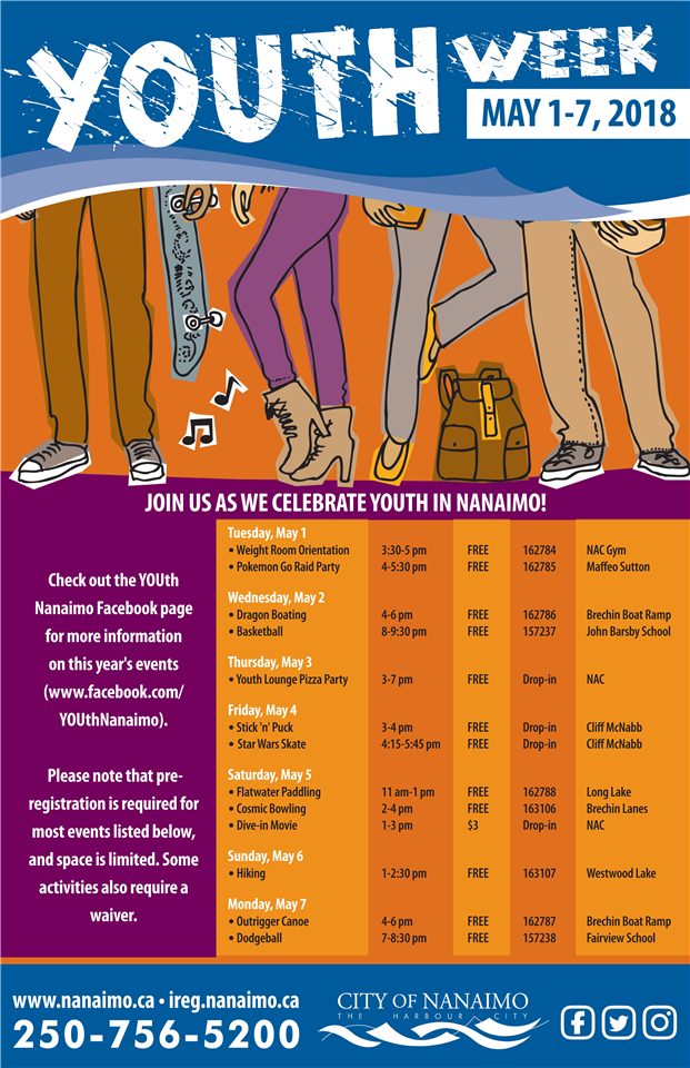 Celebrate Youth Week May 1-7 | City of Nanaimo
