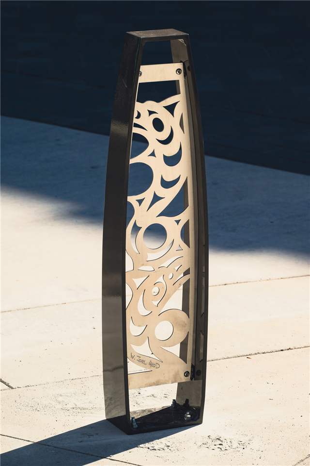 City unveils Commercial Street bollards featuring artwork by the late ...