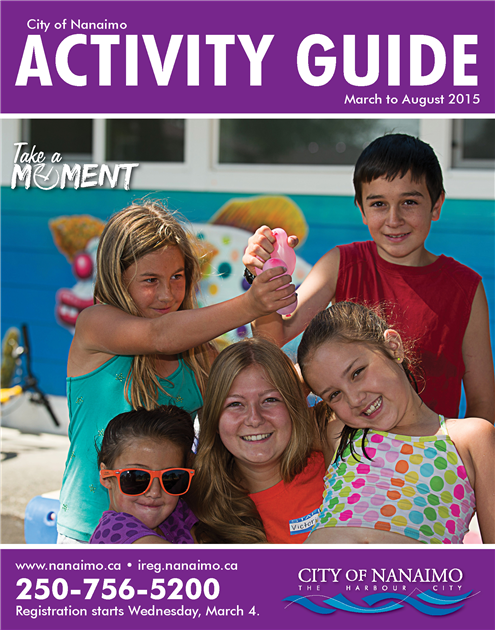 New Spring & Summer Activity Guide Out Next Week | City of Nanaimo