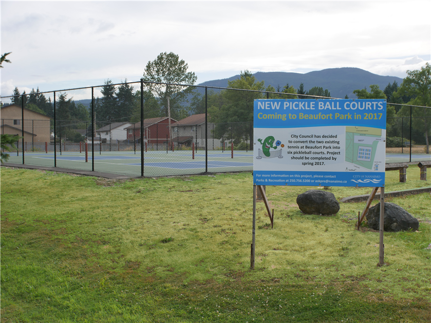 New playing court provides opportunity to learn a new sport | City of ...