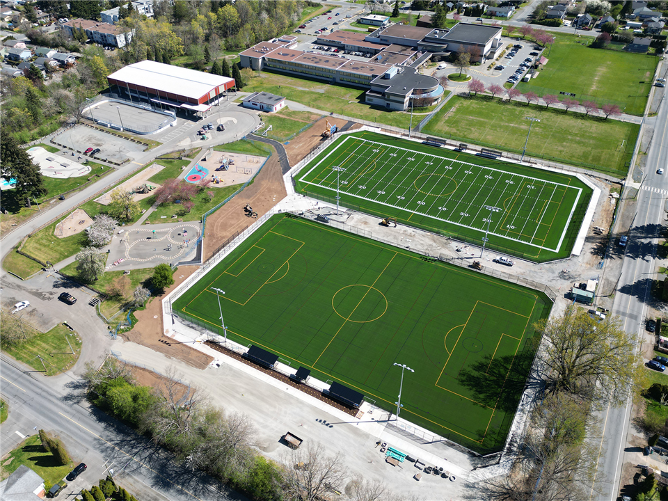Game on! New artificial turf fields at Harewood Centennial Park ready ...
