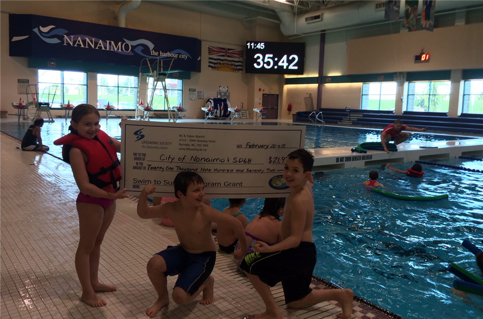 City & School District Receive Funds For Swim to Survive Program | City ...