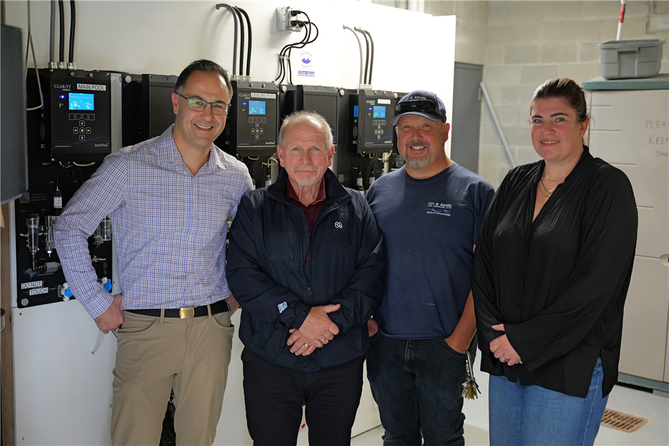 City of Nanaimo earns bonus from BC Hydro for pool water treatment ...