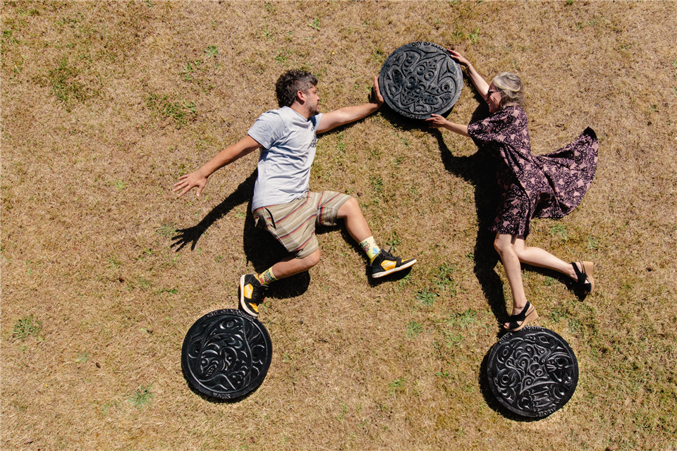 City unveils new utility covers designed by Snuneymuxw Artists | City ...