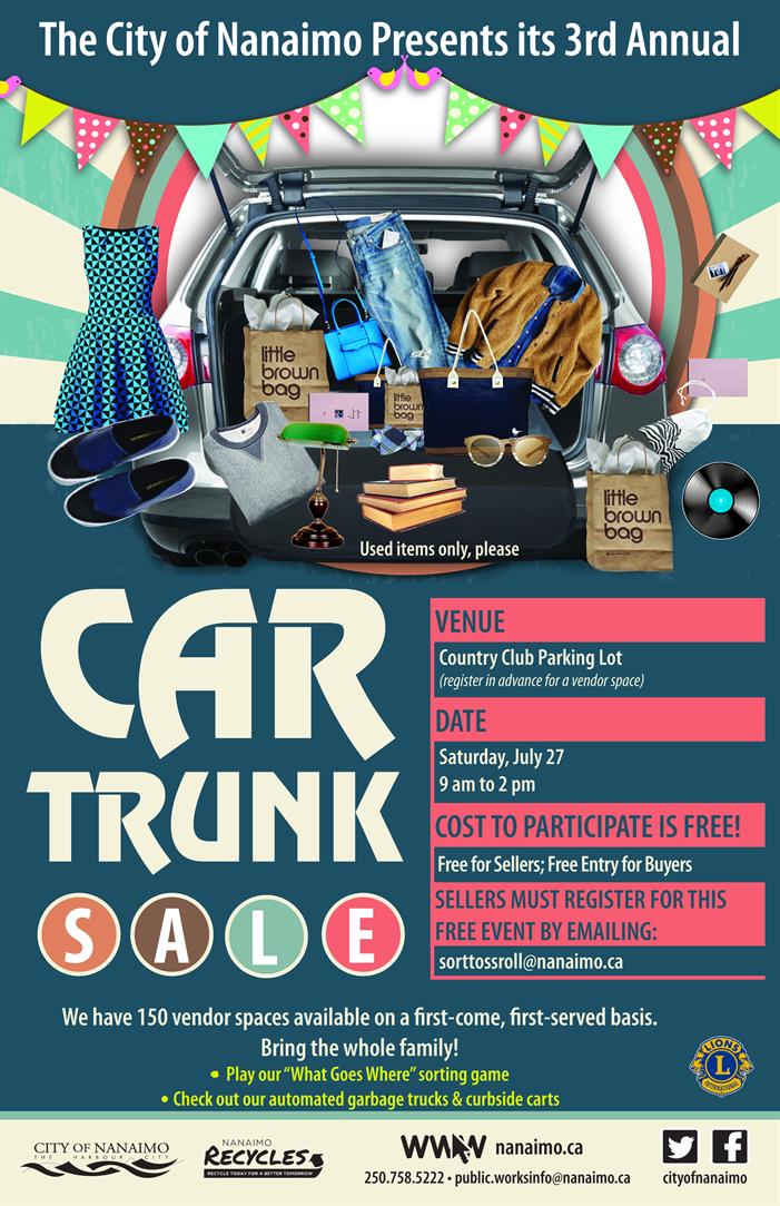 Nanaimo Car Trunk Sale 2019